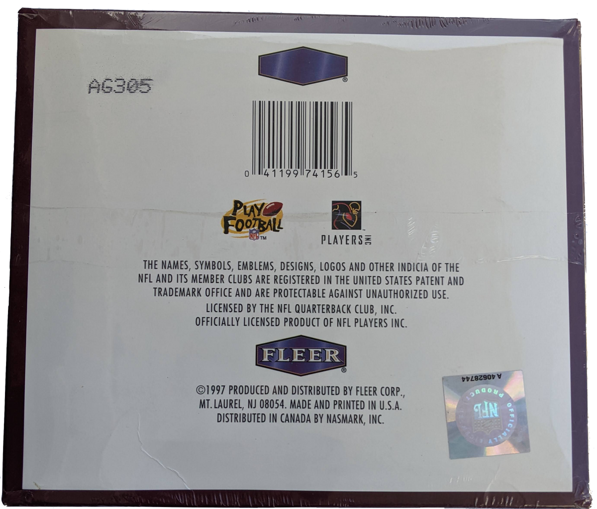 1997 Flair Showcase Football - Premiere Edition | Kaiya's Collectibles