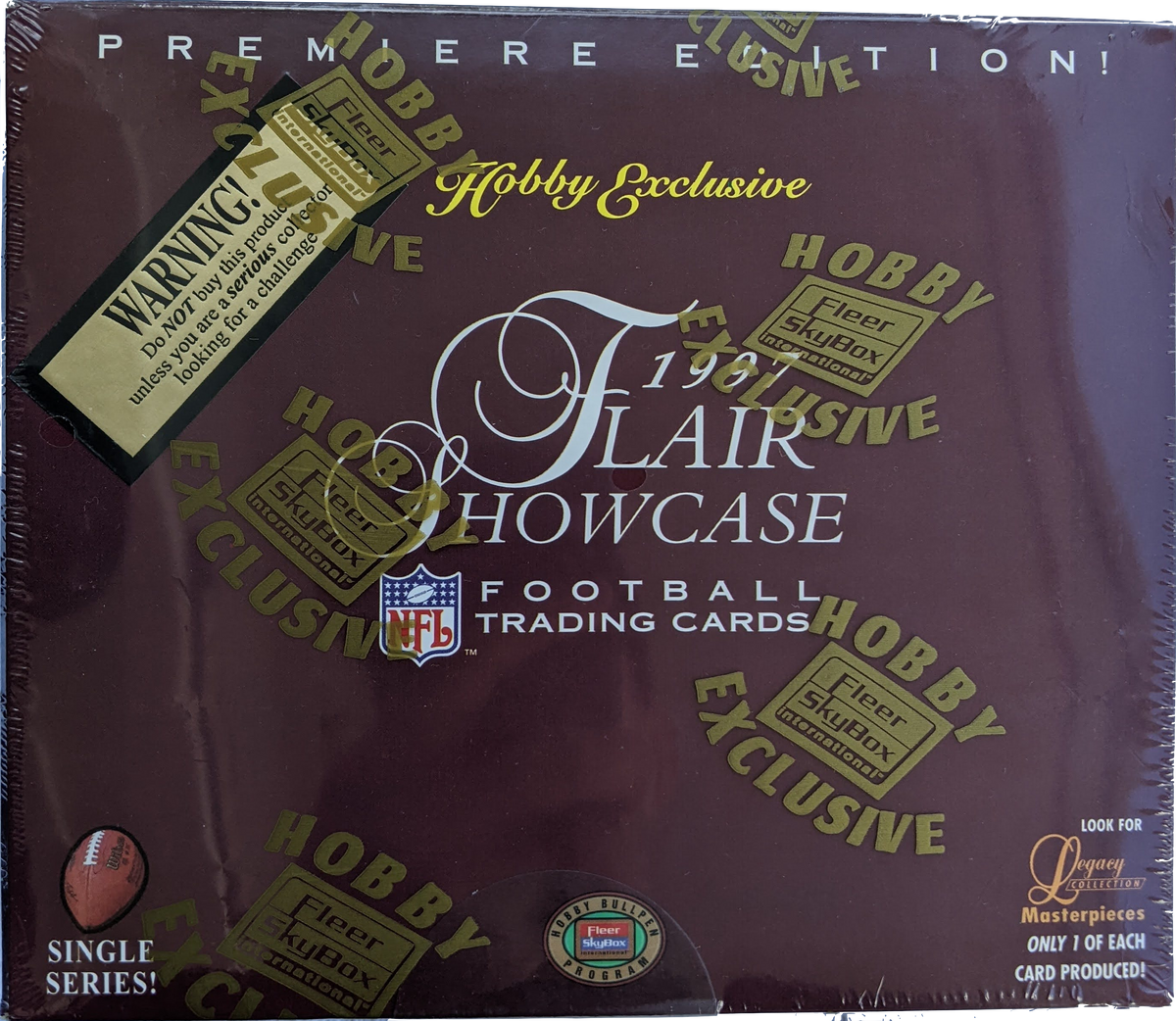 1997 Flair Showcase Football - Premiere Edition | Kaiya's Collectibles