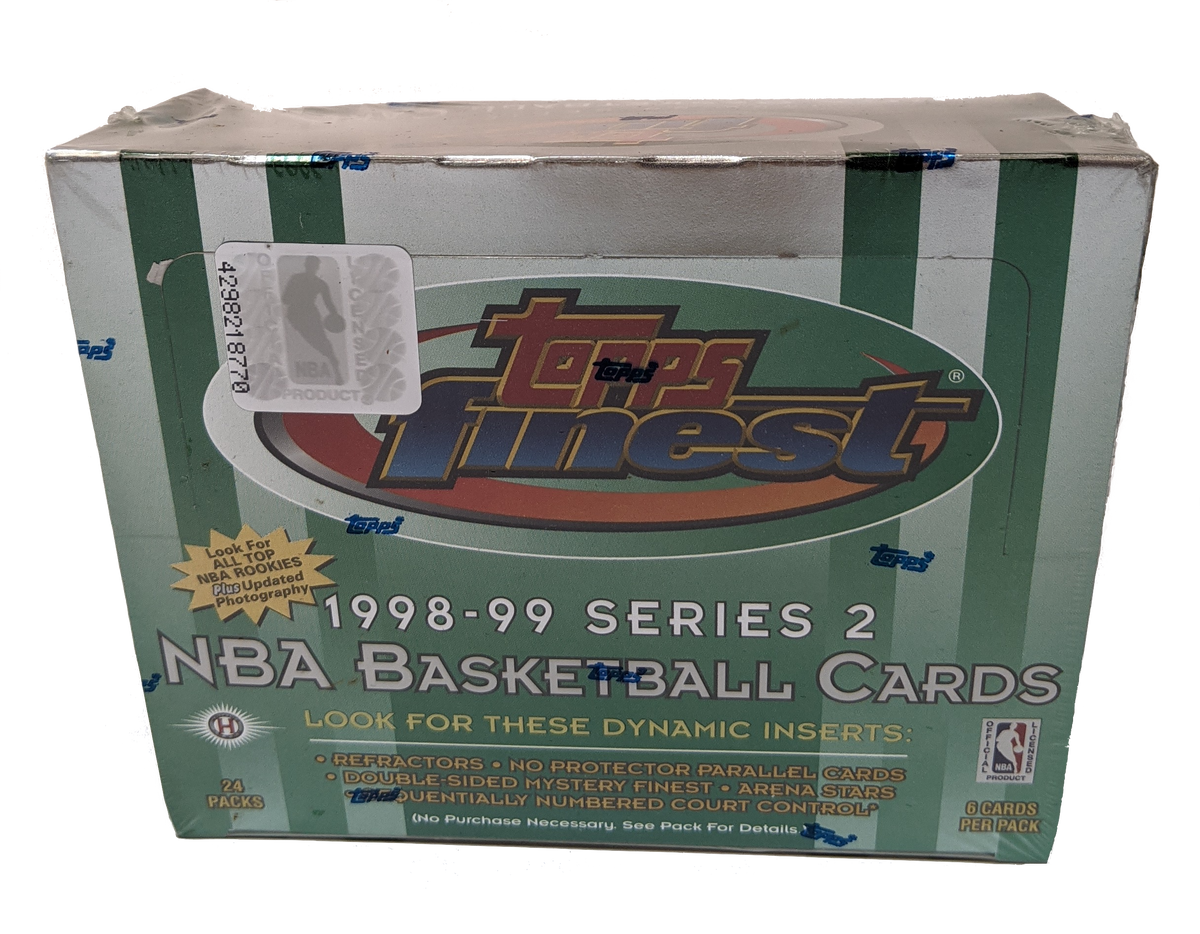 1998-99 NBA Topps Finest Basketball Series 2 - Green Box | Kaiya's ...