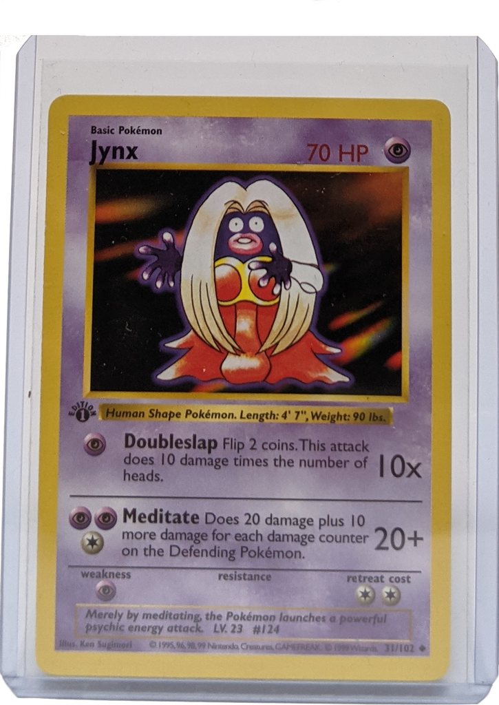 1999 Pokemon Jynx - 1st Edition Shadowless | Kaiya's Collectibles