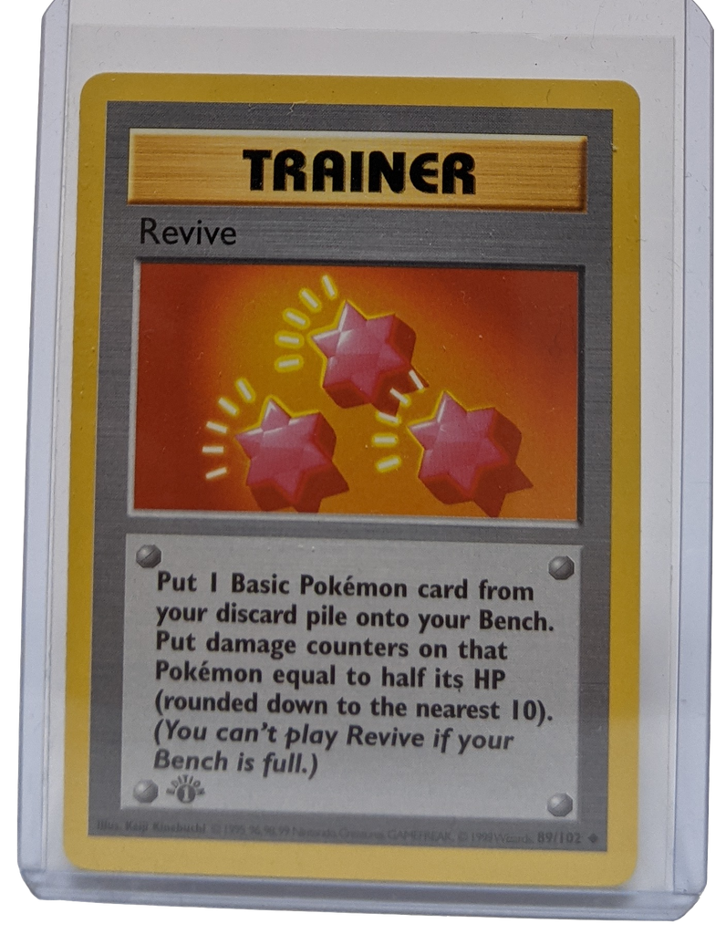 1999 Pokemon Revive - 1st Edition Shadowless | Kaiya's Collectibles